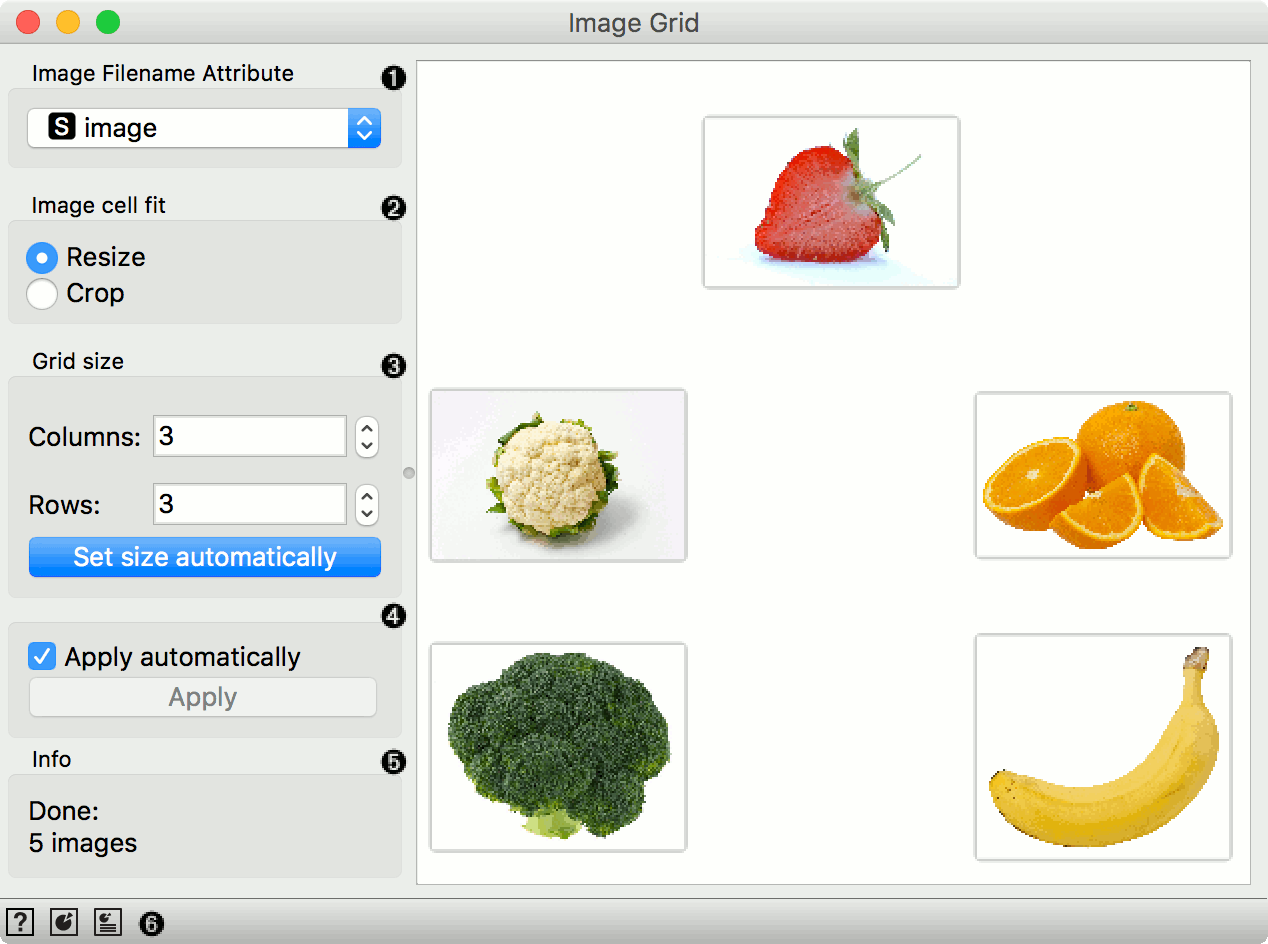Orange Data Mining - Image Grid