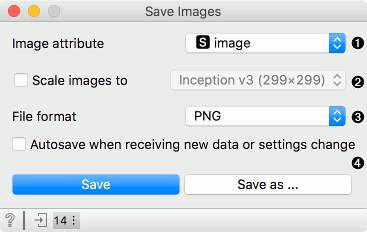Orange Data Mining - Save Images