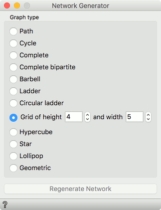 Orange Data Mining - Network Generator
