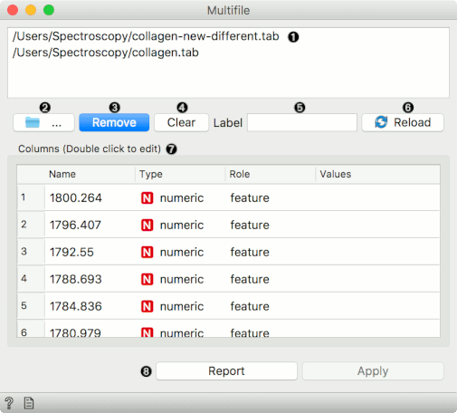 Orange Data Mining - Multifile
