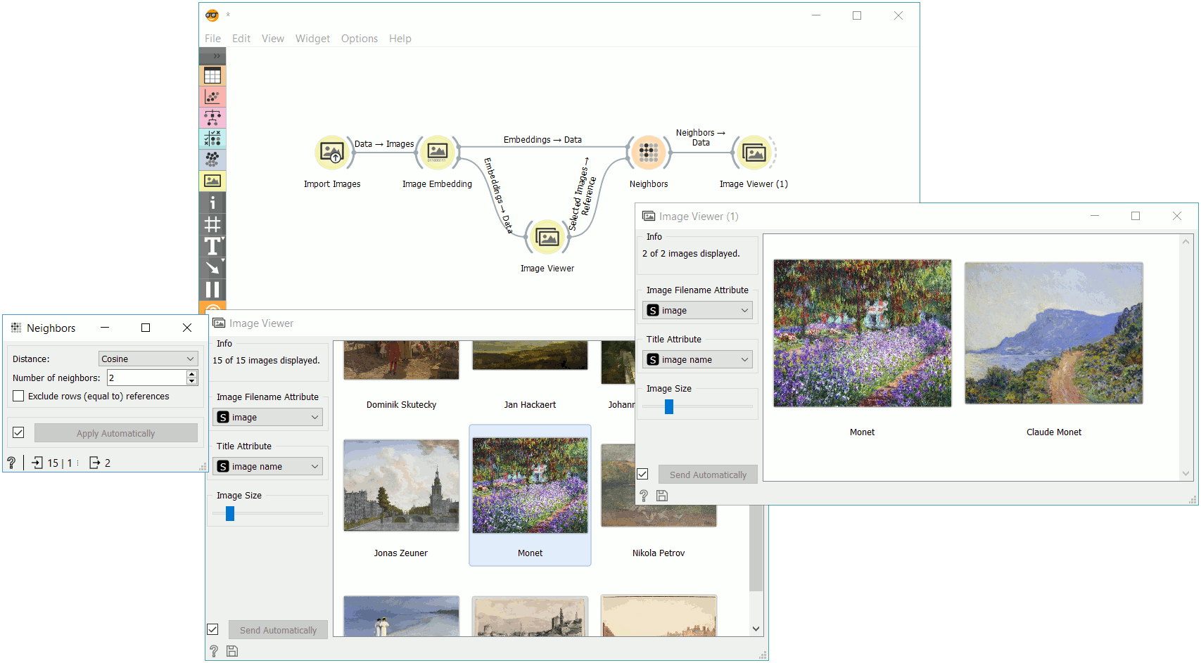Orange Data Mining - Neighbors
